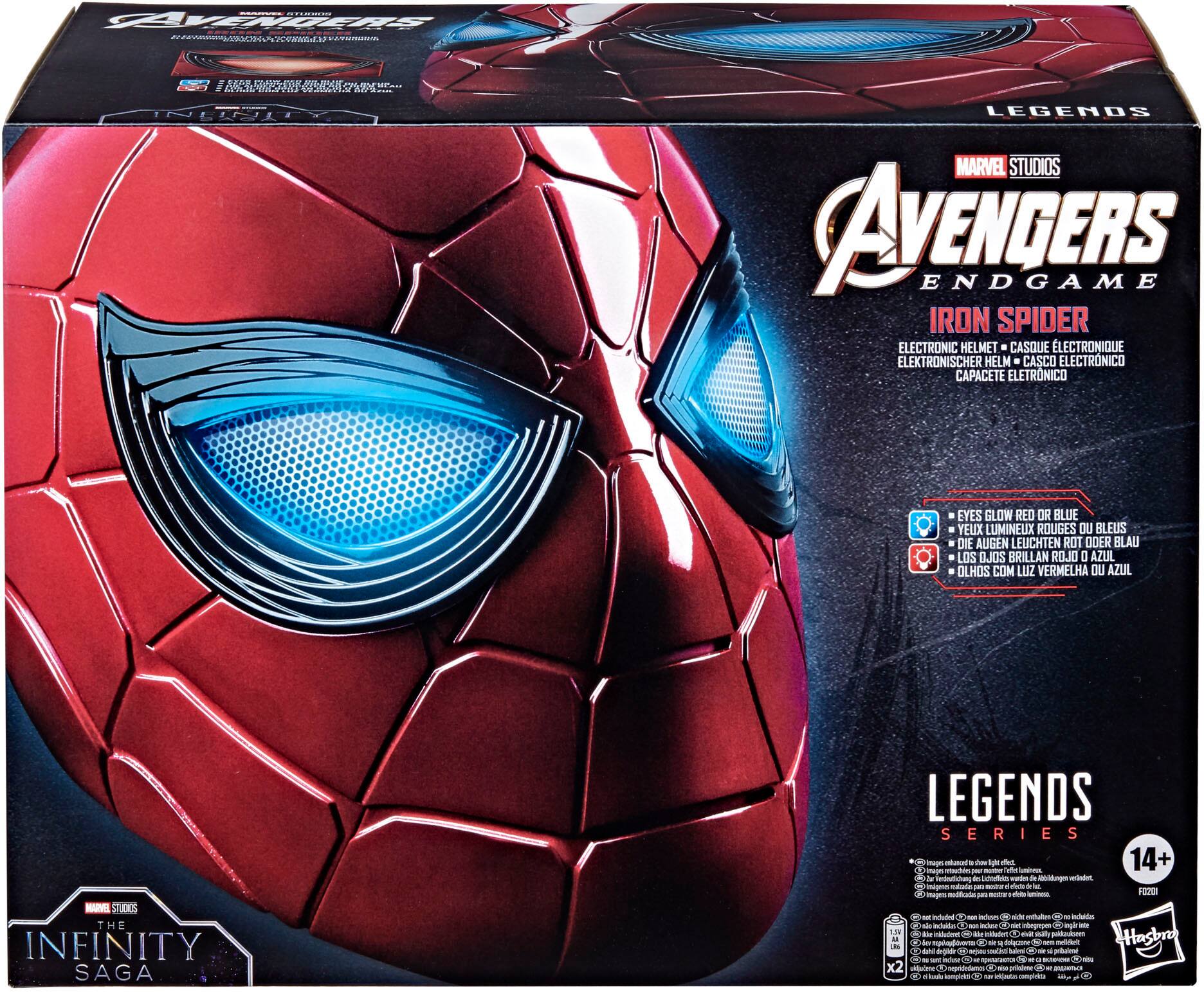 Marvel Legends Series Iron Spider Electronic Helmet F0201 - Open Box ...