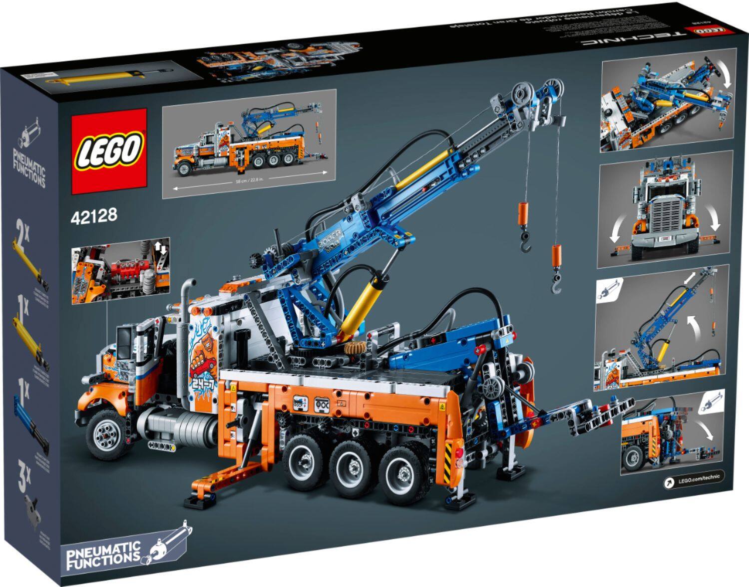 Best Buy LEGO Technic Heavy duty Tow Truck 42128 6332748 Best Buy LEGO Technic Heavy duty Tow Truck 42128 6332748
