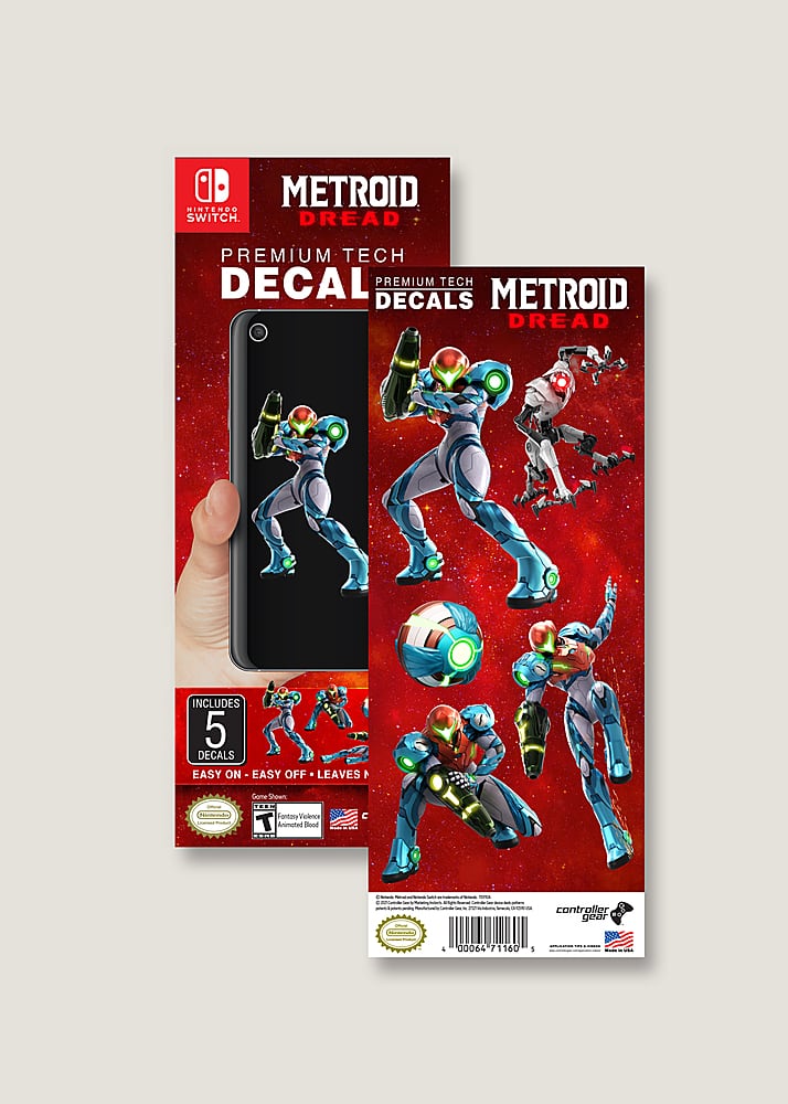 Customer Reviews: Nintendo Metroid Dread Tech Decals 123456 - Best Buy
