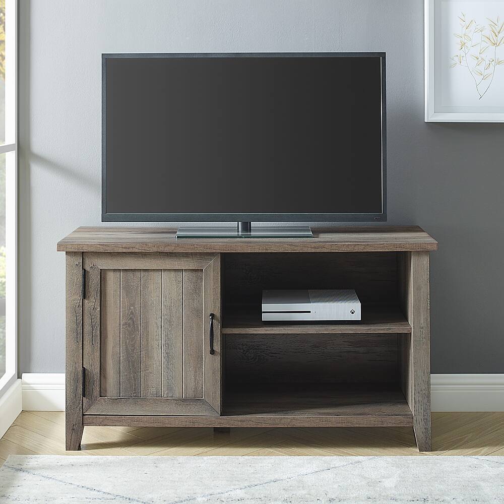 Best Buy: Walker Edison 44” Modern Farmhouse TV Stand for TVs up to 50 ...