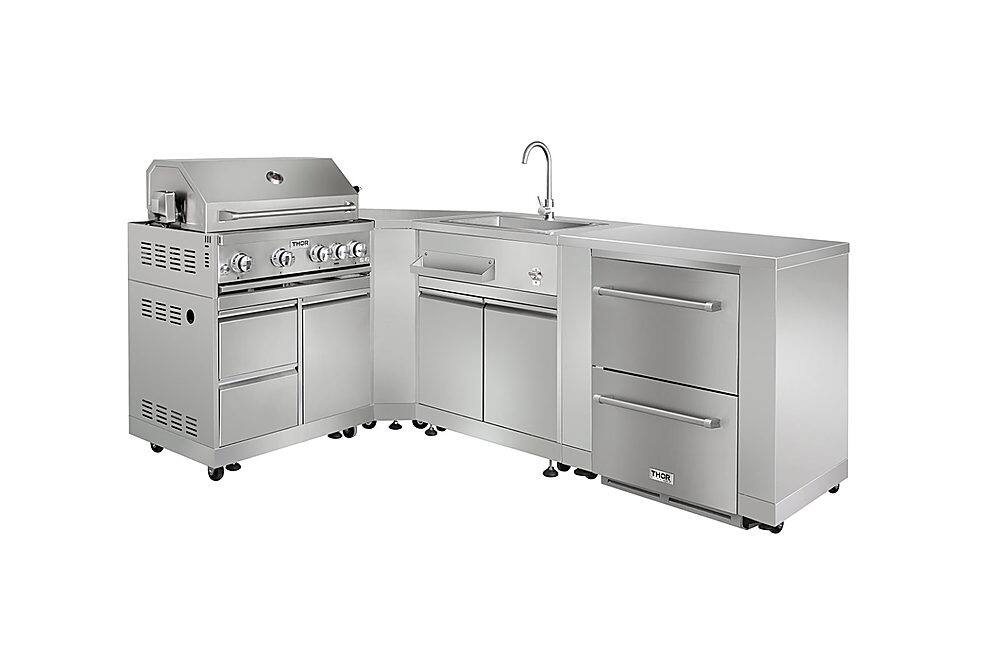 Thor Kitchen Gas Grill Stainless Steel MK04SS304 - Best Buy