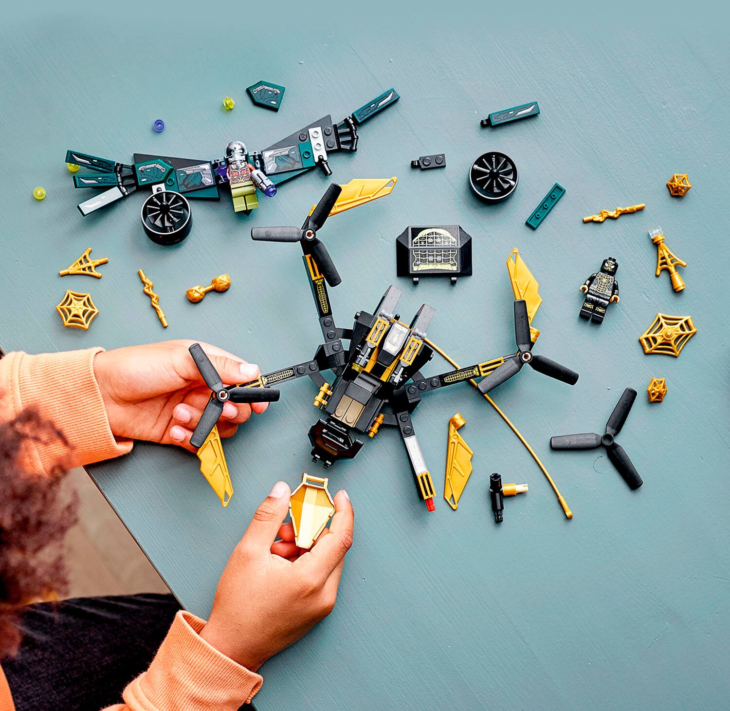 LEGO Super Heroes Spider Mans Drone Duel 76195 6332689 - Best Buy