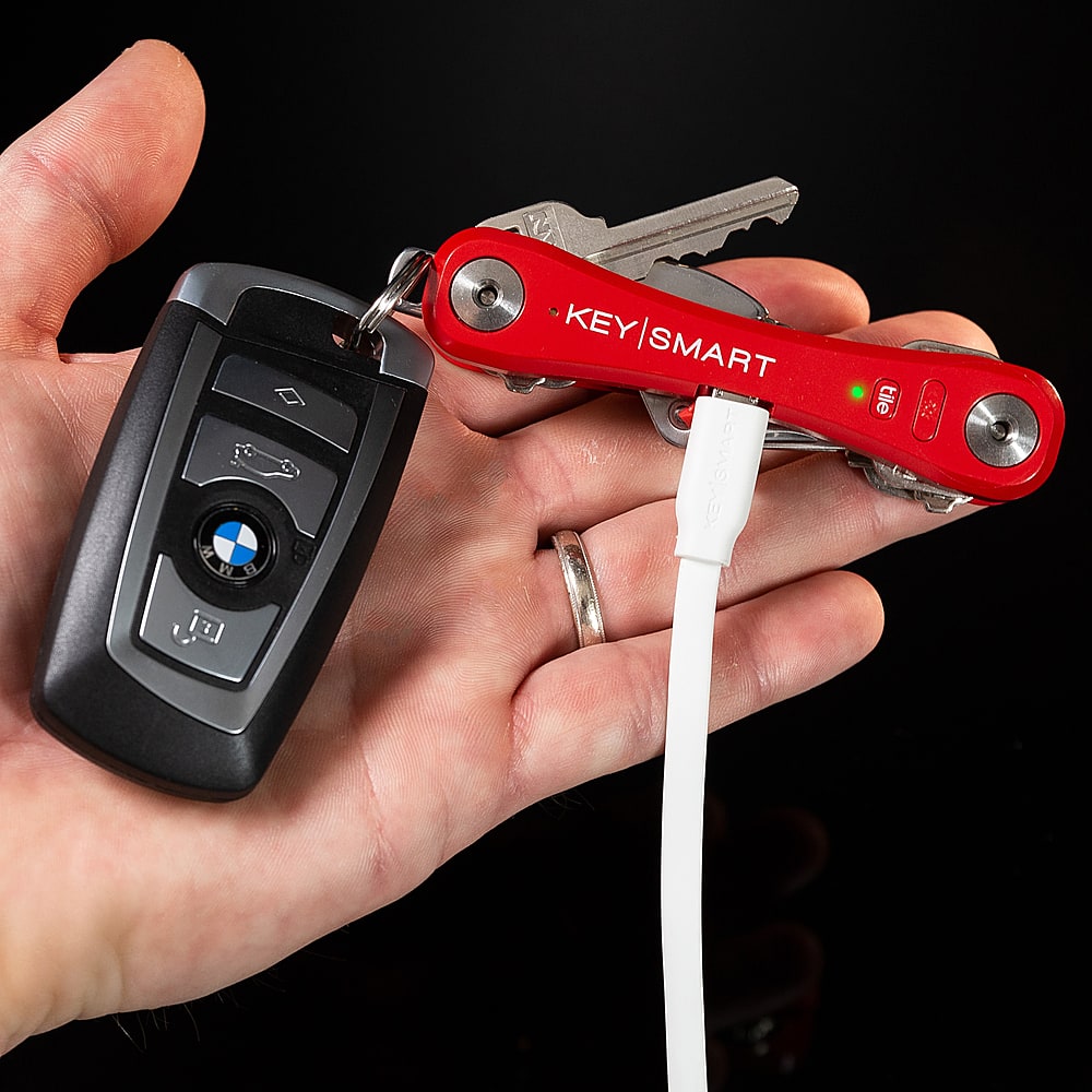 Best Buy: KeySmart Pro With Tile Smart Location Red KS411-RED