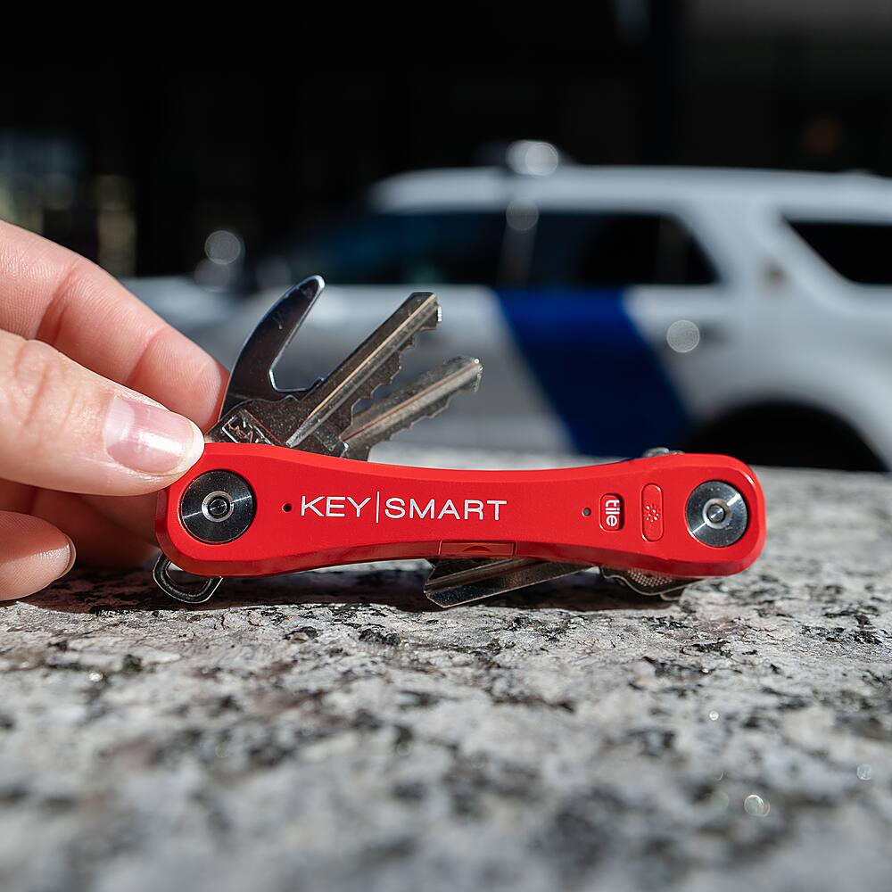 Best Buy: KeySmart Pro With Tile Smart Location Red KS411-RED