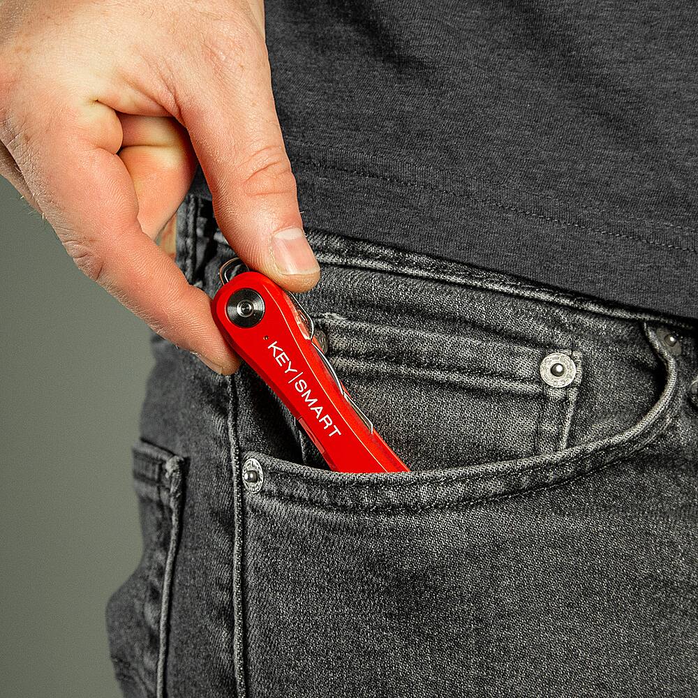 Best Buy: KeySmart Pro With Tile Smart Location Red KS411-RED