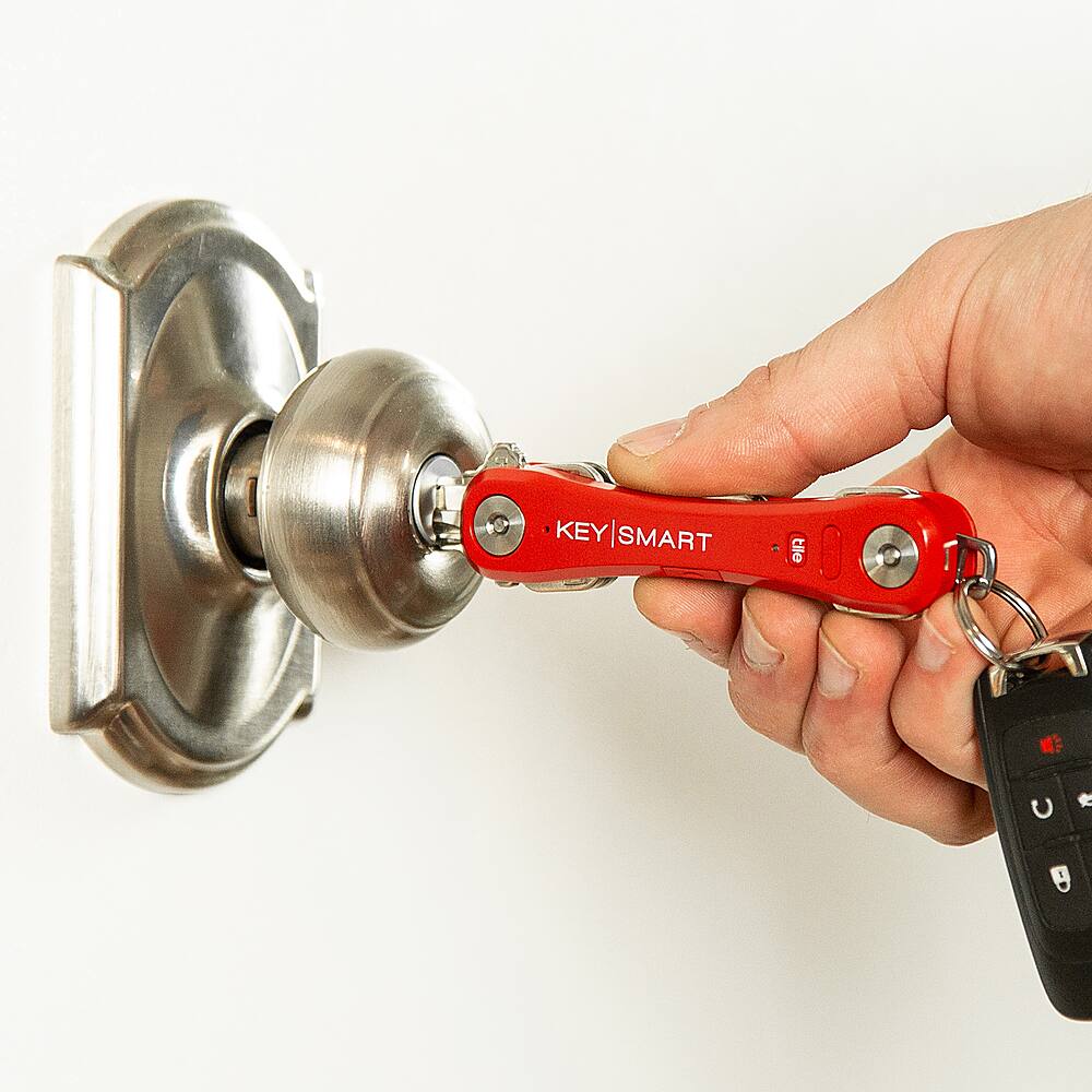 Best Buy: KeySmart Pro With Tile Smart Location Red KS411-RED