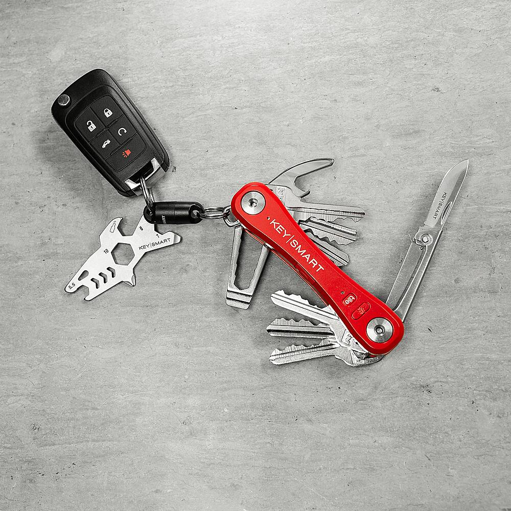 Best Buy: KeySmart Pro With Tile Smart Location Red KS411-RED