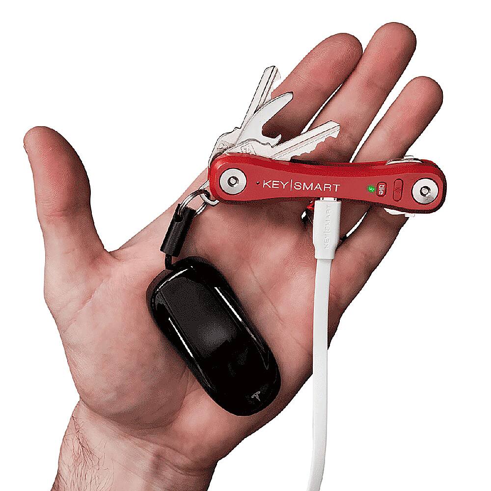 Best Buy: KeySmart Pro With Tile Smart Location Red KS411-RED