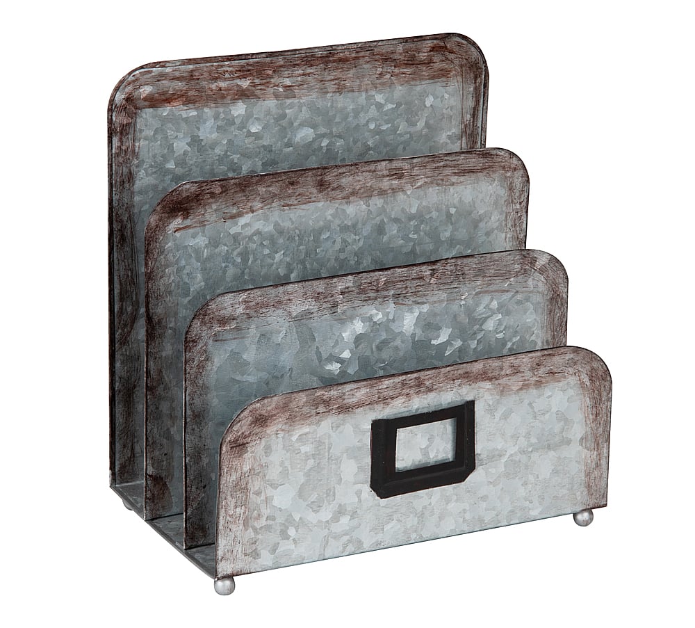 Best Buy: Mind Reader 3-Tiered Document Holder Silver GALMAG3-SIL