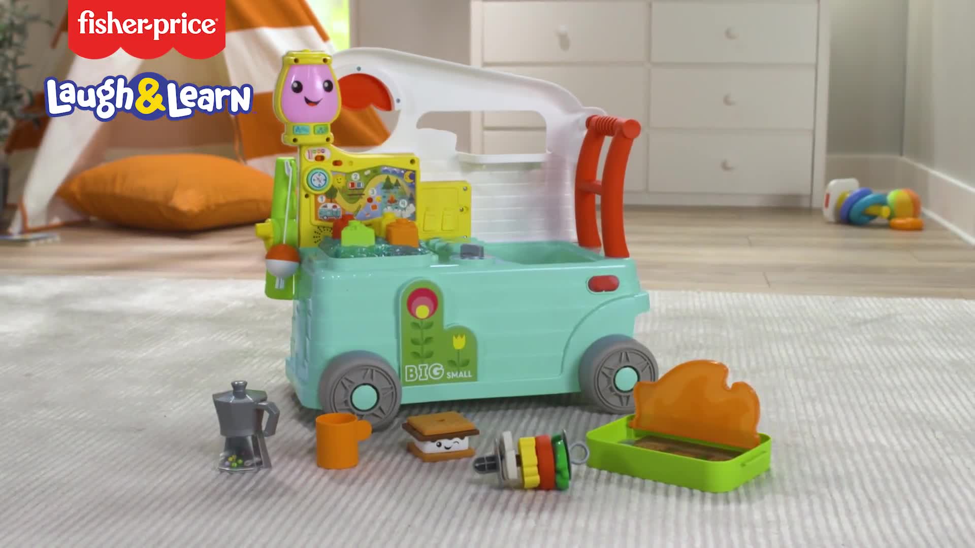 Customer Reviews: Fisher-Price Laugh & Learn 3-in-1 On-the-Go Camper ...