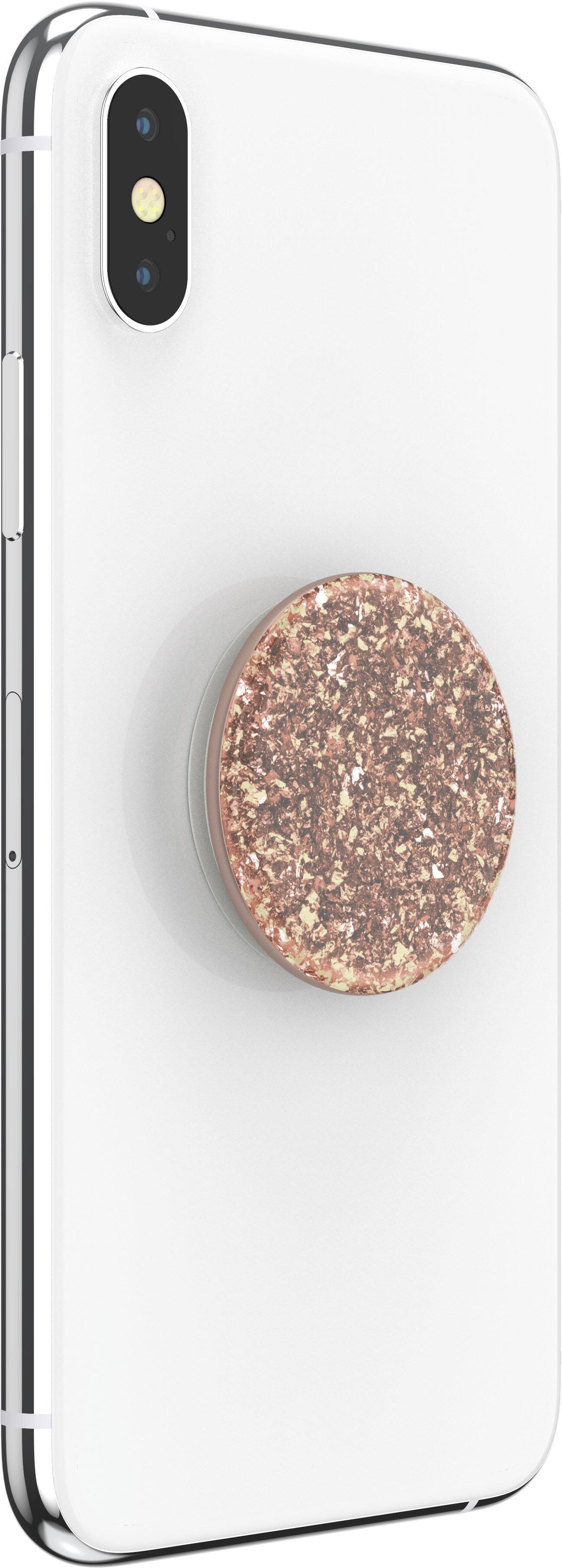 PopSockets PopGrip Premium Cell Phone Grip & Stand Foil Confetti Rose Gold 803946 - Open Box ...