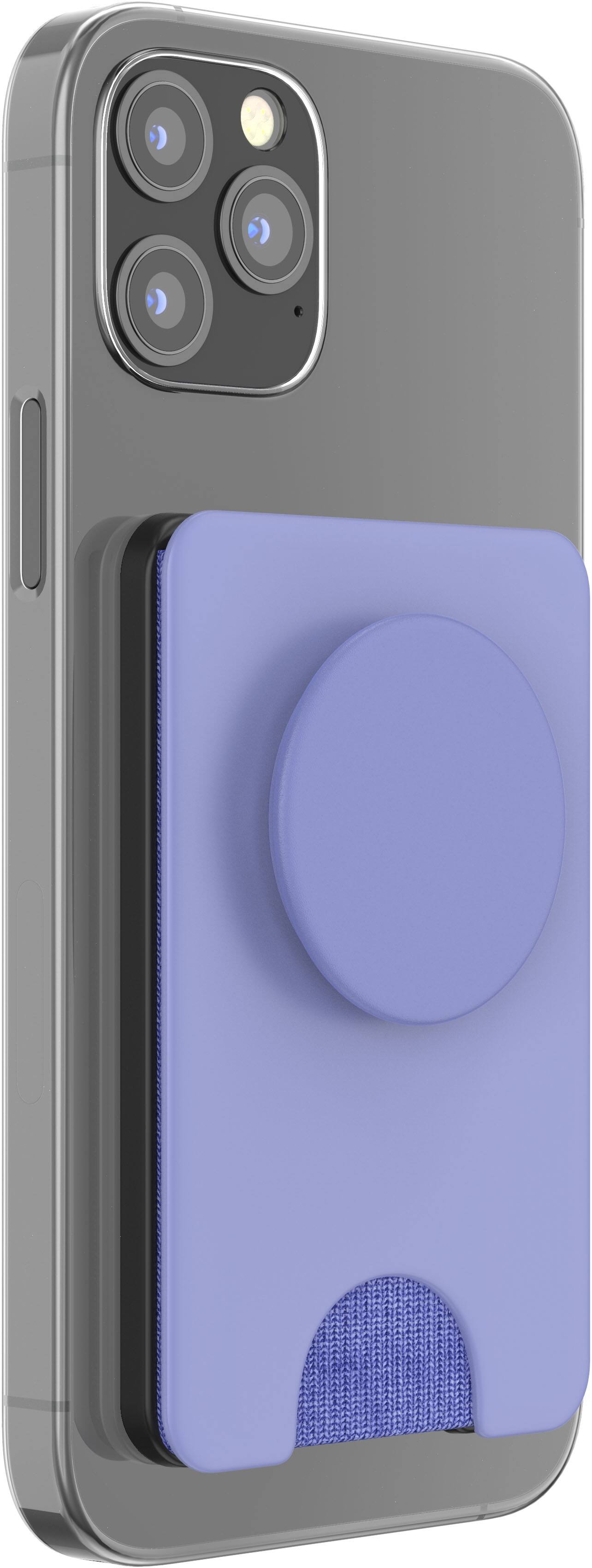 PopSockets MagSafe PopWallet+ Cell Phone Wallet & Grip Periwinkle ...