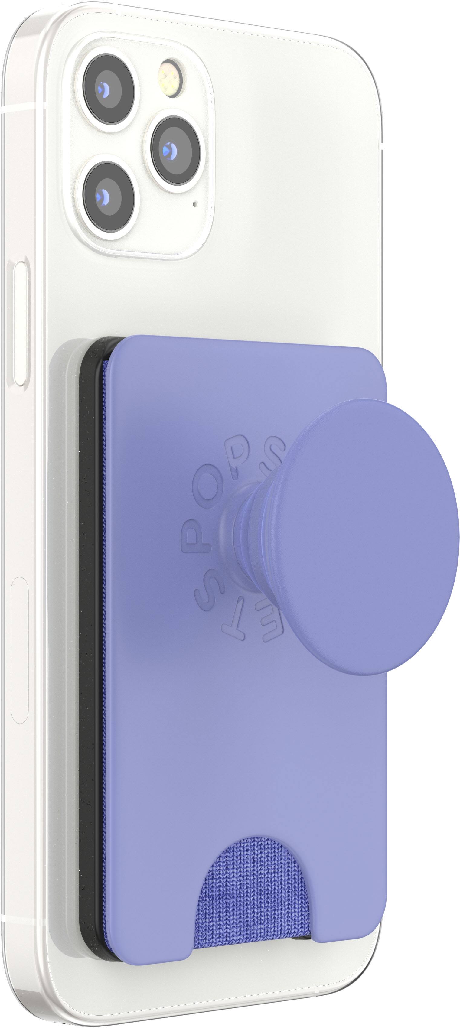 PopSockets MagSafe PopWallet+ Cell Phone Wallet & Grip Periwinkle 805670 - Open Box - Best Buy