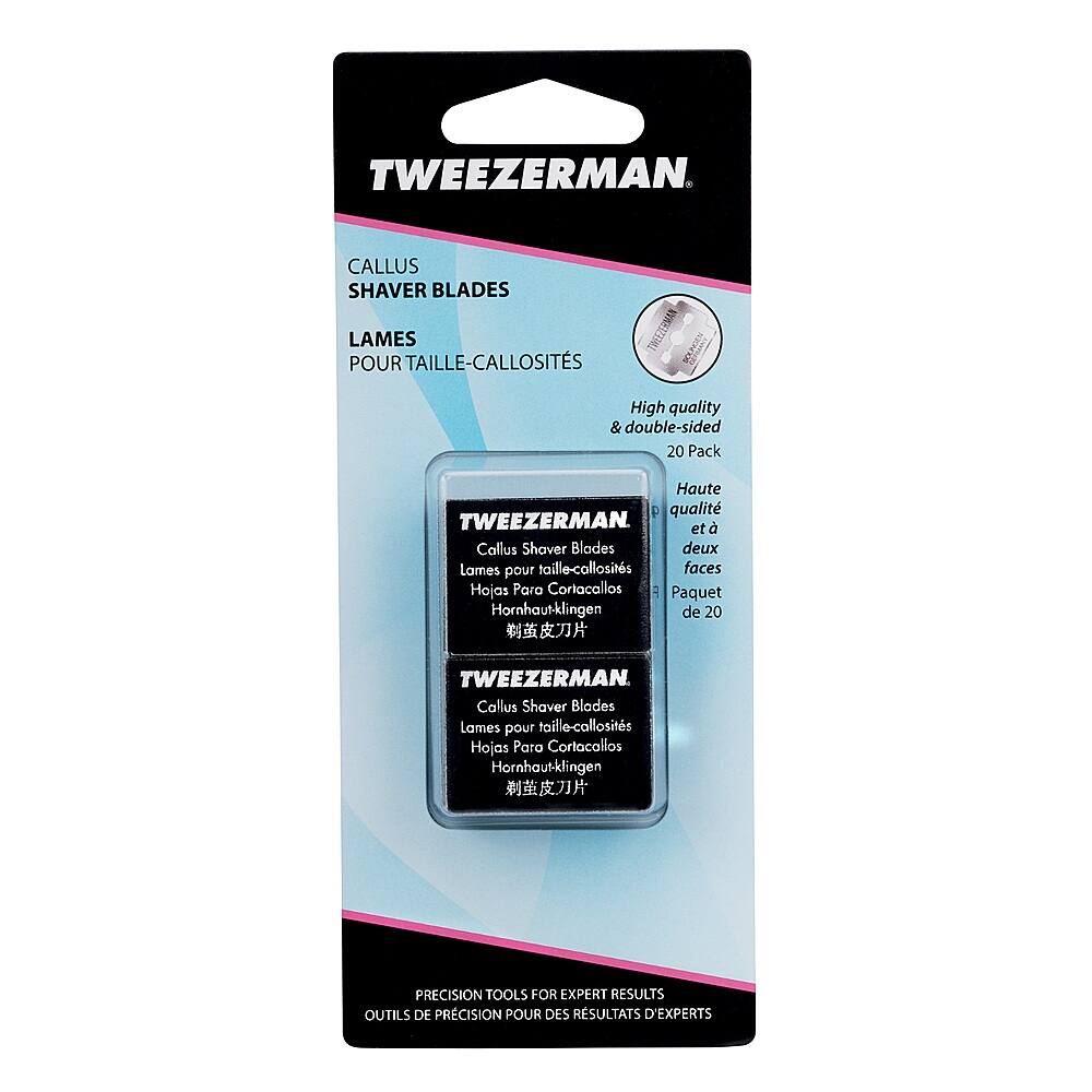 Customer Reviews: Tweezerman Callus Shaver Blades 20 Pack Silver 5000-R ...