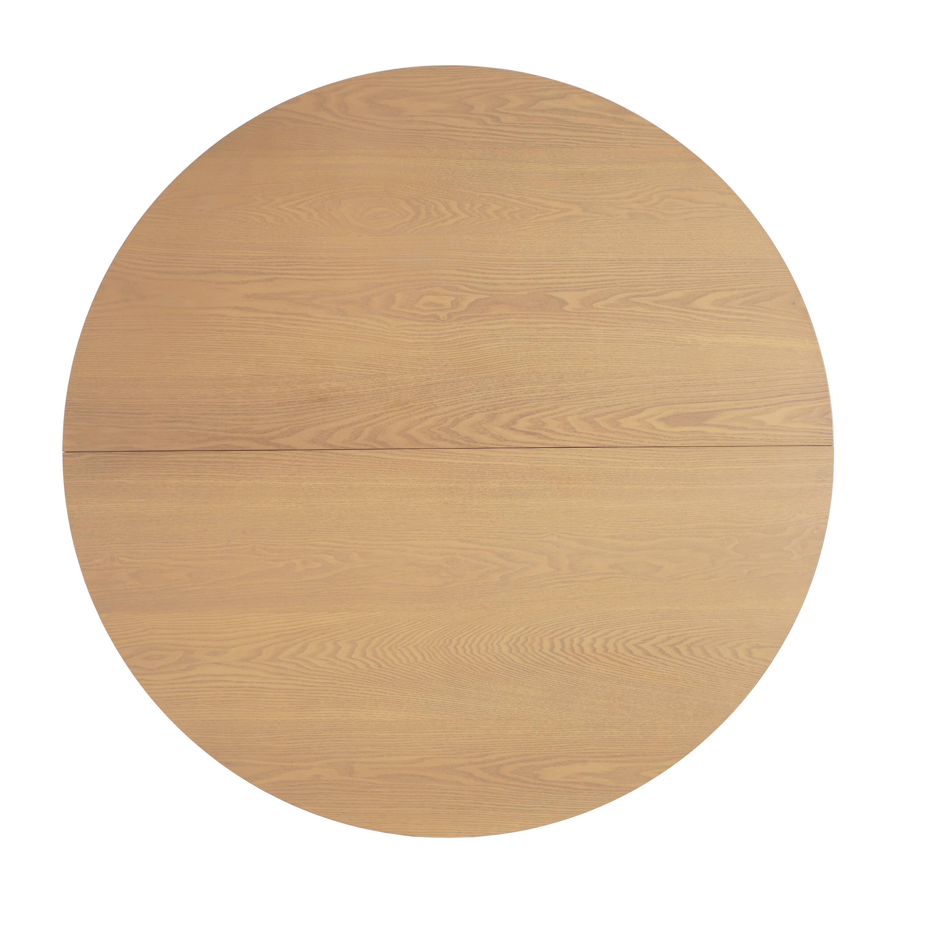 Tiramisubest 48" Round Dining Table Natural Ash TH647 - Best Buy