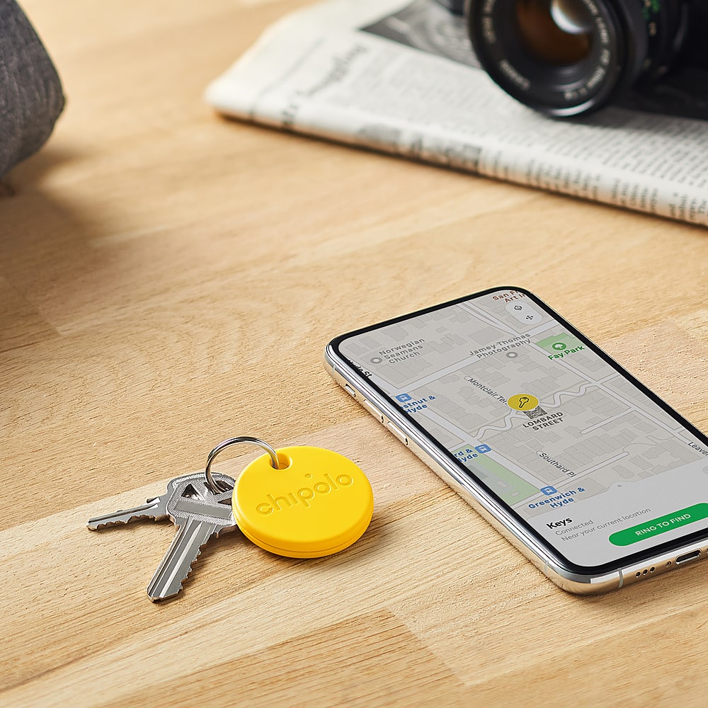 Questions and Answers: Chipolo Bluetooth Item Tracker, (1 pack) Yellow ...