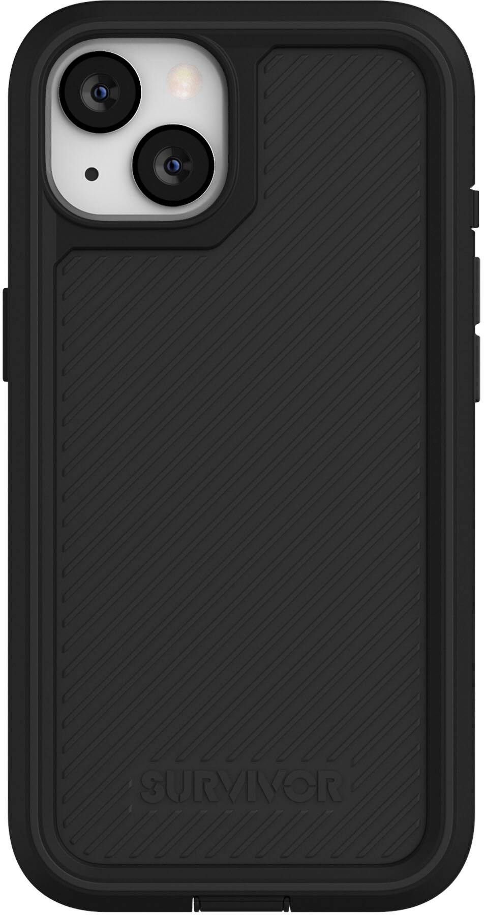 Best Buy: Survivor All-Terrain Earth Case for iPhone 13 Black GIP-075-BLK