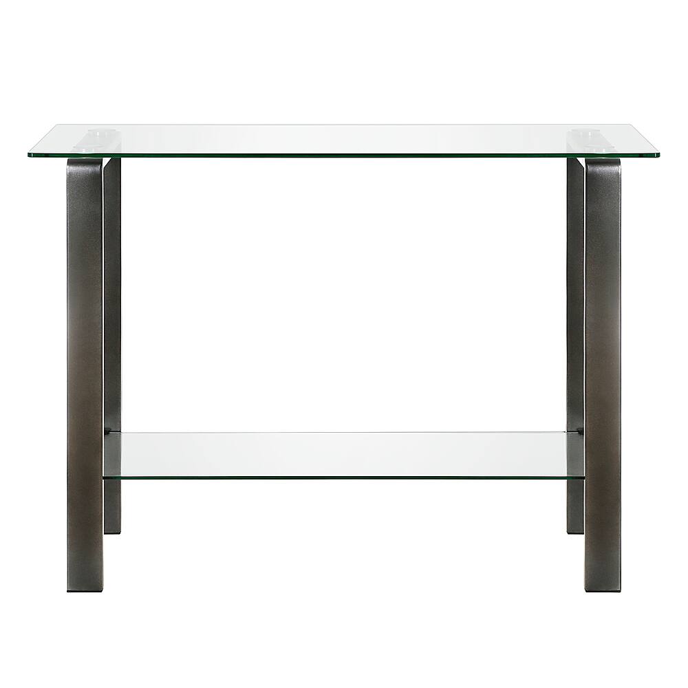 Camden&Wells Inez Console Table Gunmetal Gray AT0968 - Best Buy
