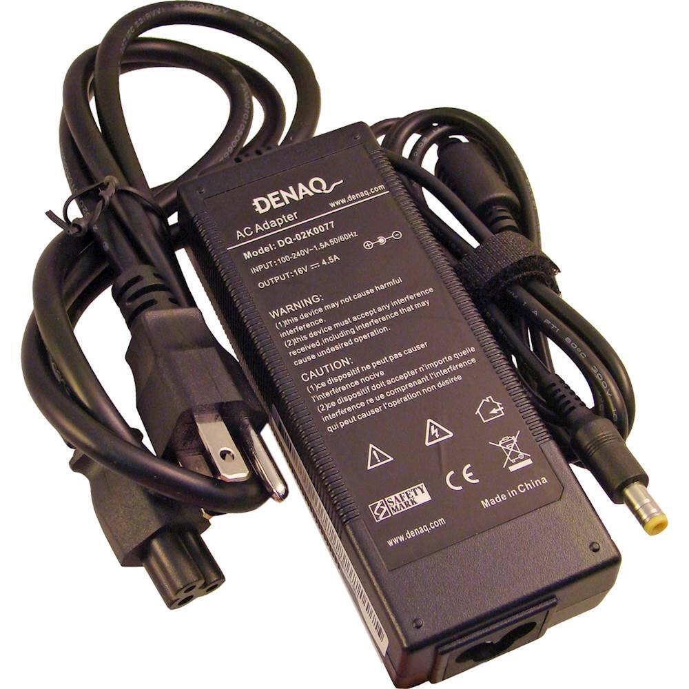 Best Buy: DENAQ AC Power Adapter for Select IBM ThinkPad Laptops Black ...