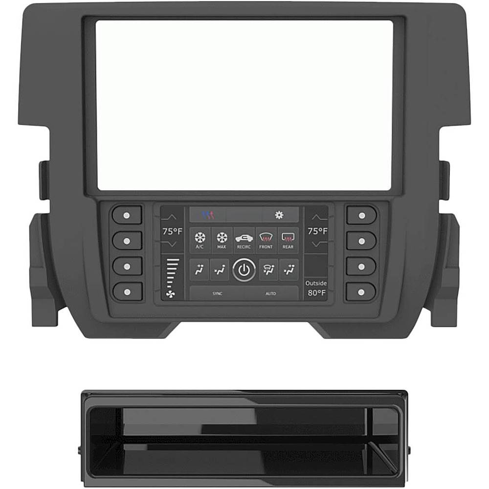 Metra Dash Kit for Select 2016 2021 Honda Civic Matte Black 99-7821B ...