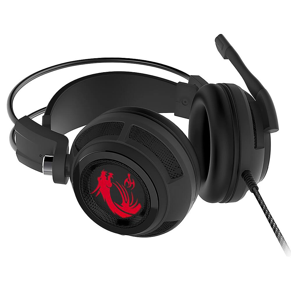 MSI DS502 Wired Gaming Headset Black DS502 - Best Buy