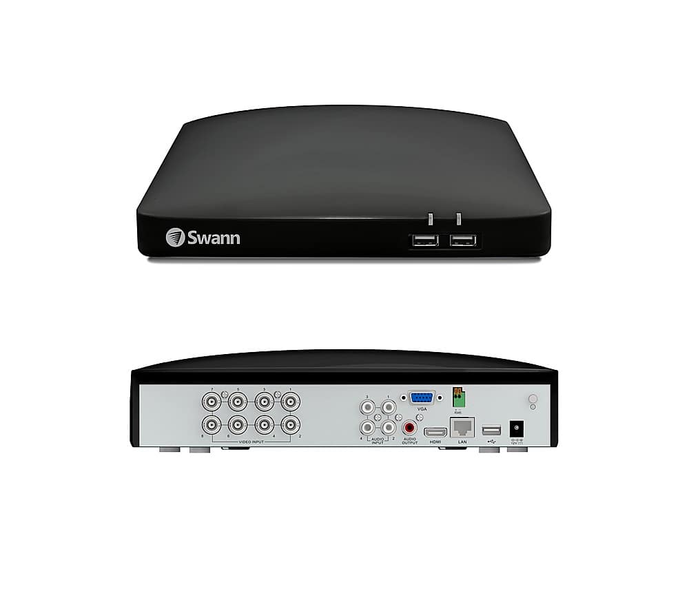 Questions and Answers: Swann Home 8-Channel, 4-Dome Cameras Indoor/Outdoor Wired 4K UHD 2TB DVR ...