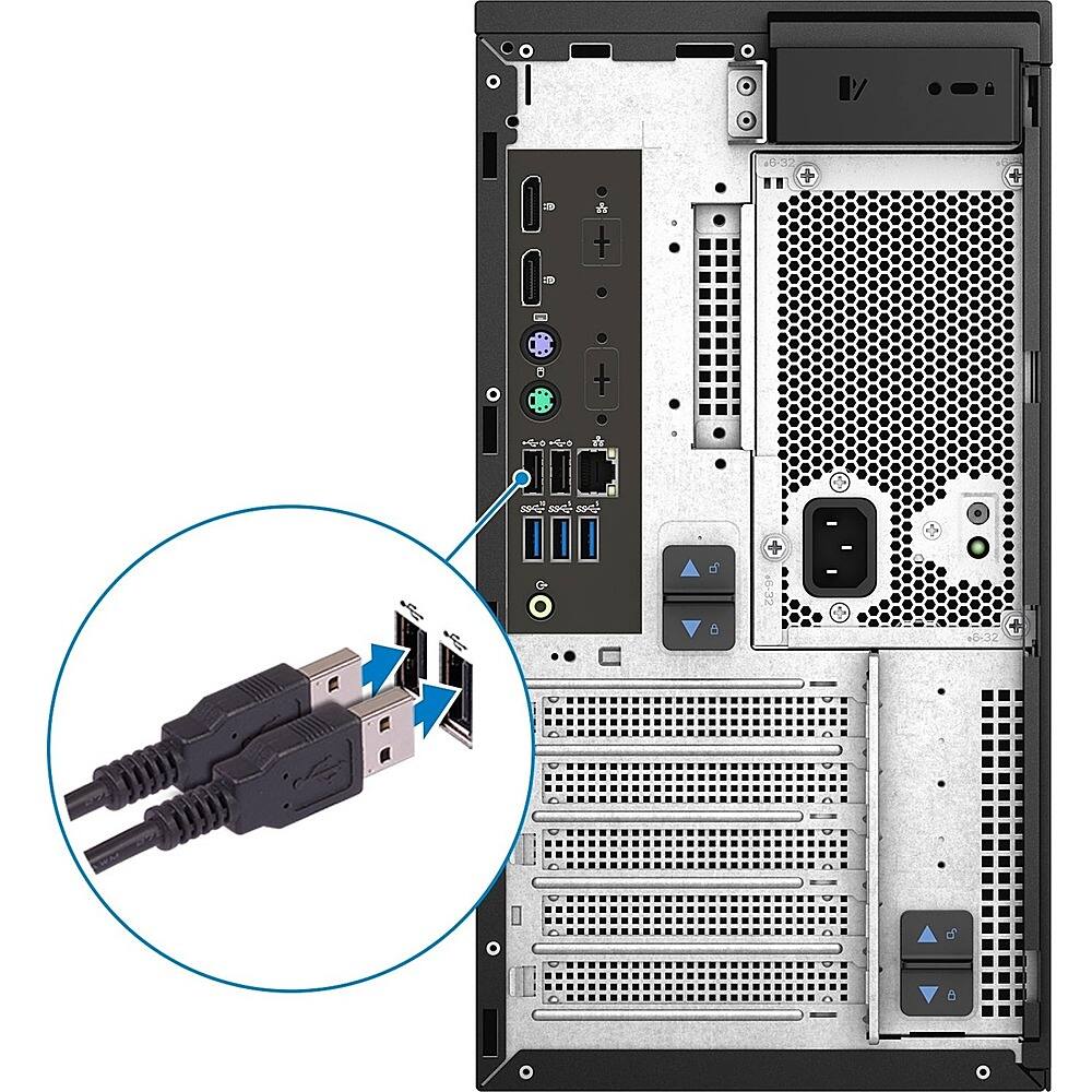 Best Buy: Dell Precision 3000 Tower Workstation Intel i7-10700 AMD ...