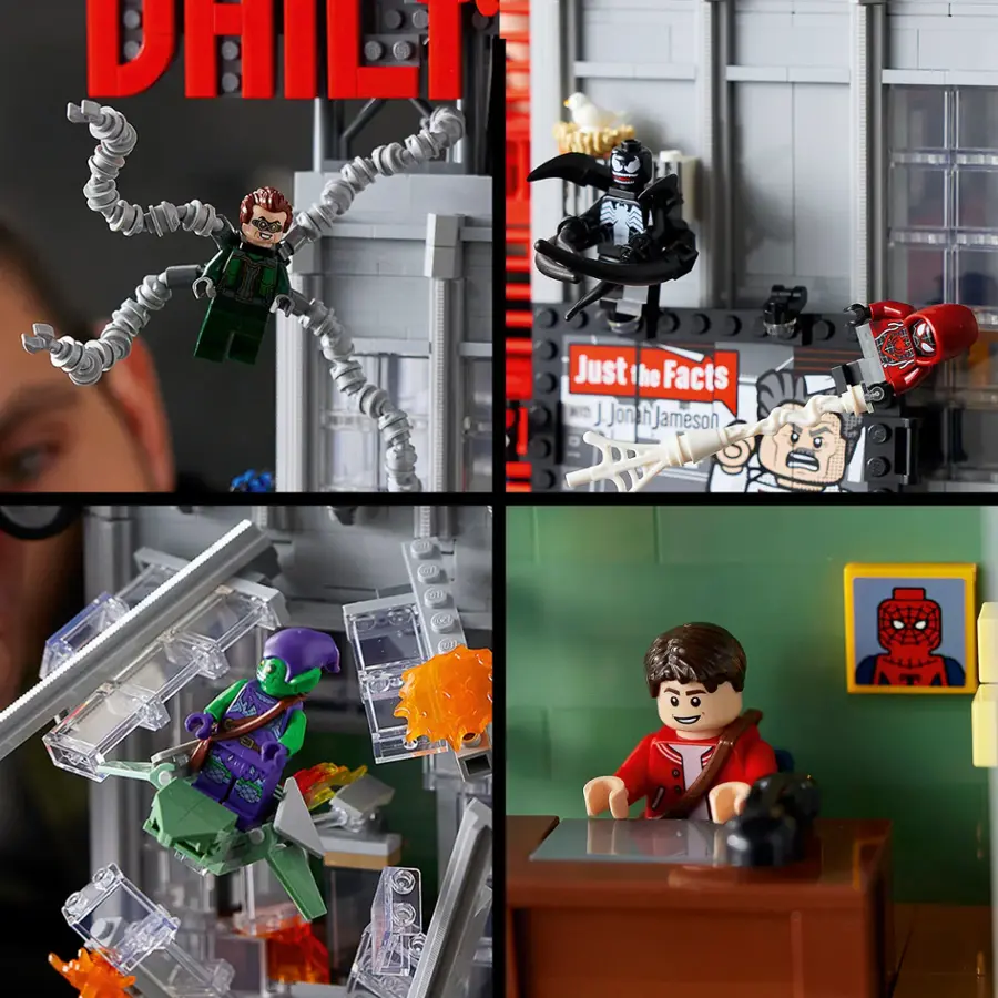 Lego Marvel Spider Man Daily Bugle 76178 Building Kit 3 772 Pieces 6332627 Best Buy