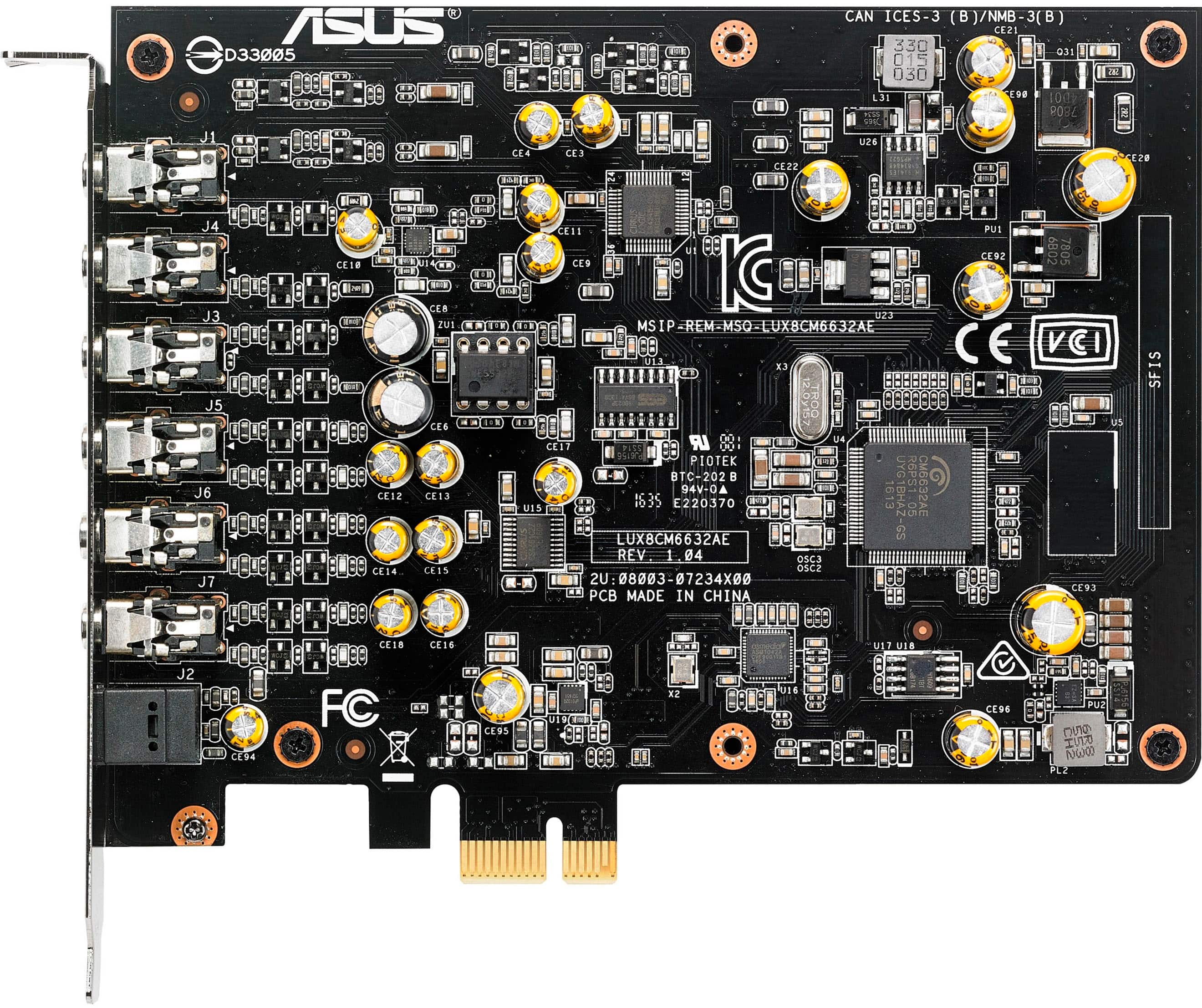 Best Buy: ASUS Xonar Sound Card Black XONAR AE