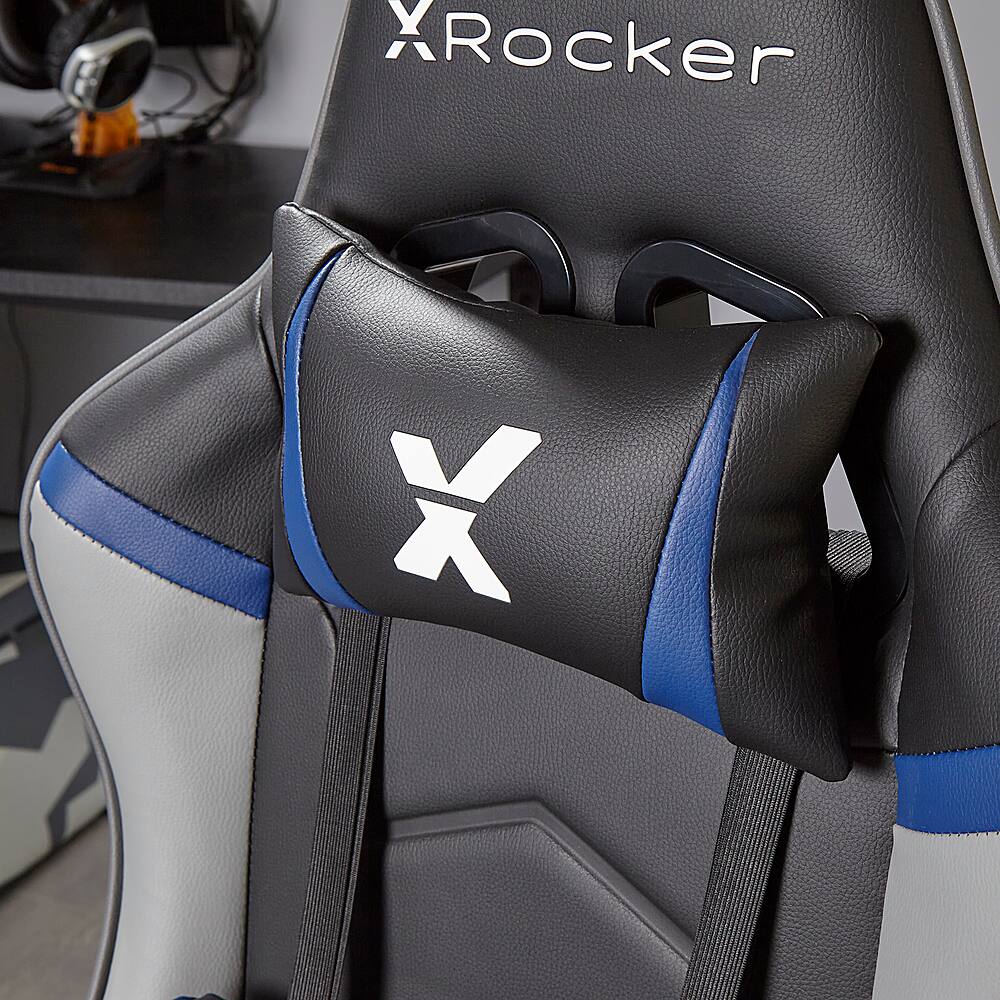 Customer Reviews: X Rocker Agility Junior PC Gaming Chair Black, Gray ...