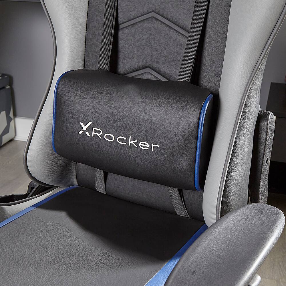 Customer Reviews: X Rocker Agility Junior PC Gaming Chair Black, Gray ...