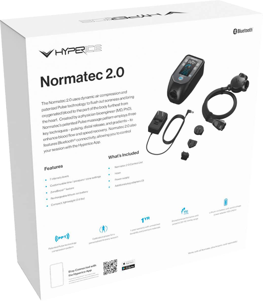 Best Buy: Hyperice Normatec 2.0 Control Unit Black 61040 006-00