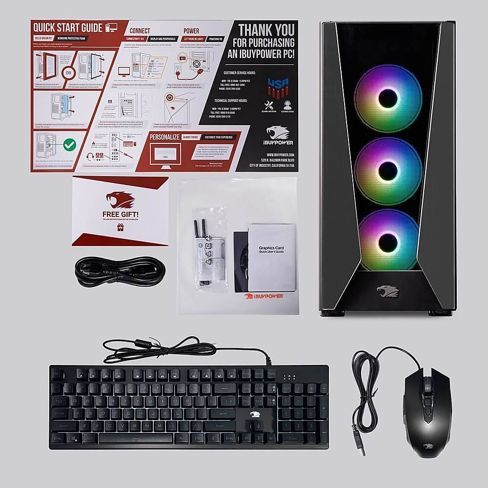 Best Buy: iBUYPOWER Trace MR Gaming Desktop Intel i9 12900KF -16GB ...