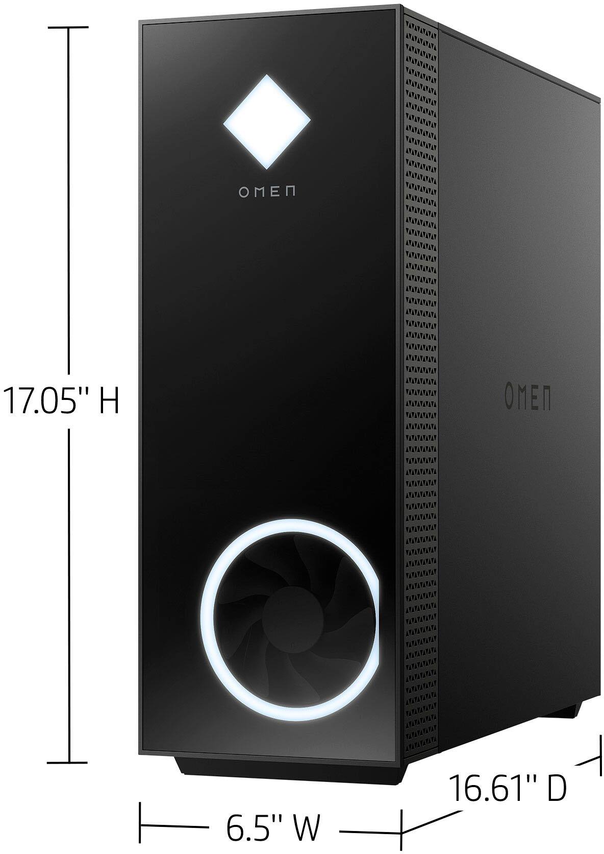 HP OMEN Gaming Desktop AMD Ryzen 7 5700G 16GB HyperX Memory AMD Radeon ...