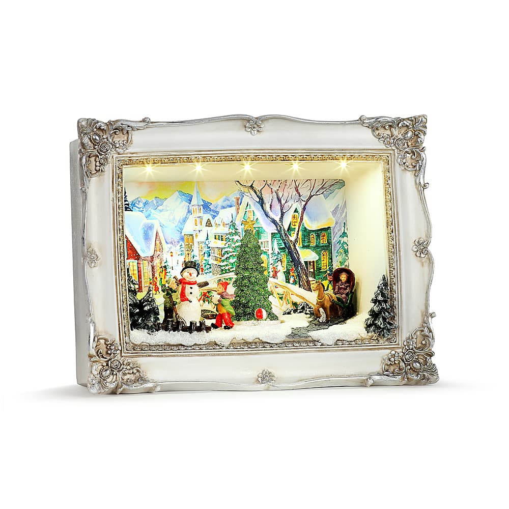 Best Buy: Mr Christmas Animated Shadow Box Scene Village 36582