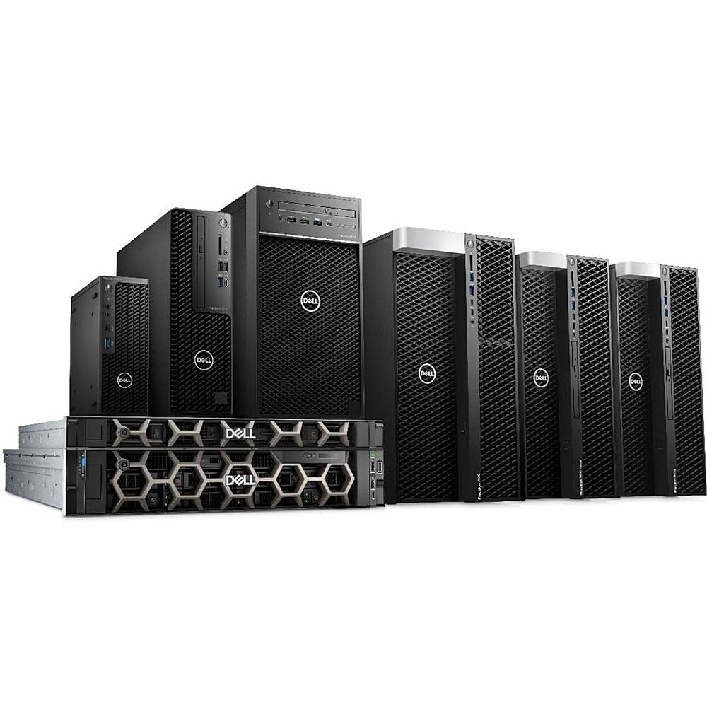 Best Buy: Dell Precision 3000 SFF Workstation Intel i7-10700 AMD Pro WX ...