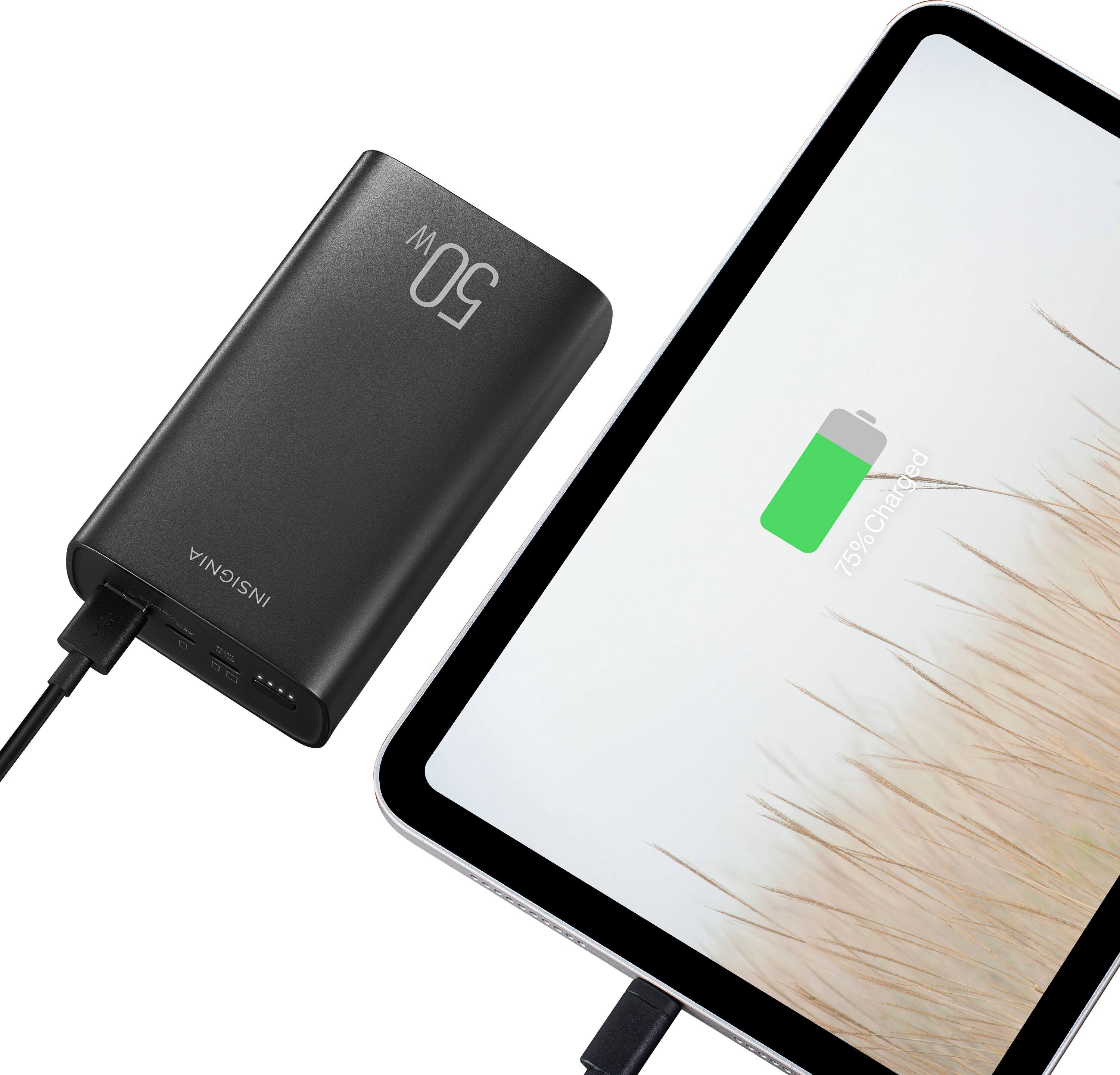 Best Buy: Insignia™ 26,800 mAh Portable Charger for Most USB Devices ...