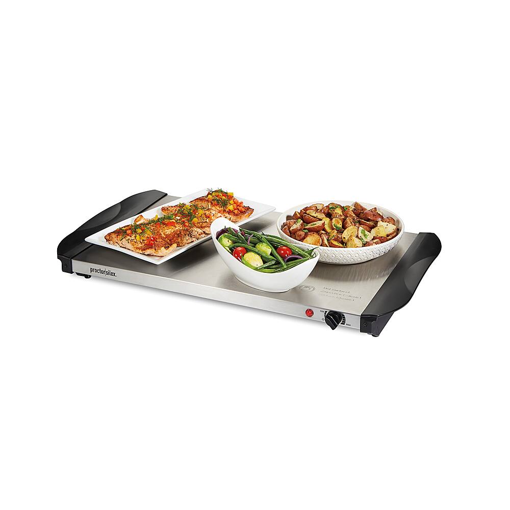 Proctor Silex Triple Buffet Server STAINLESS STEEL 34300R - Best Buy