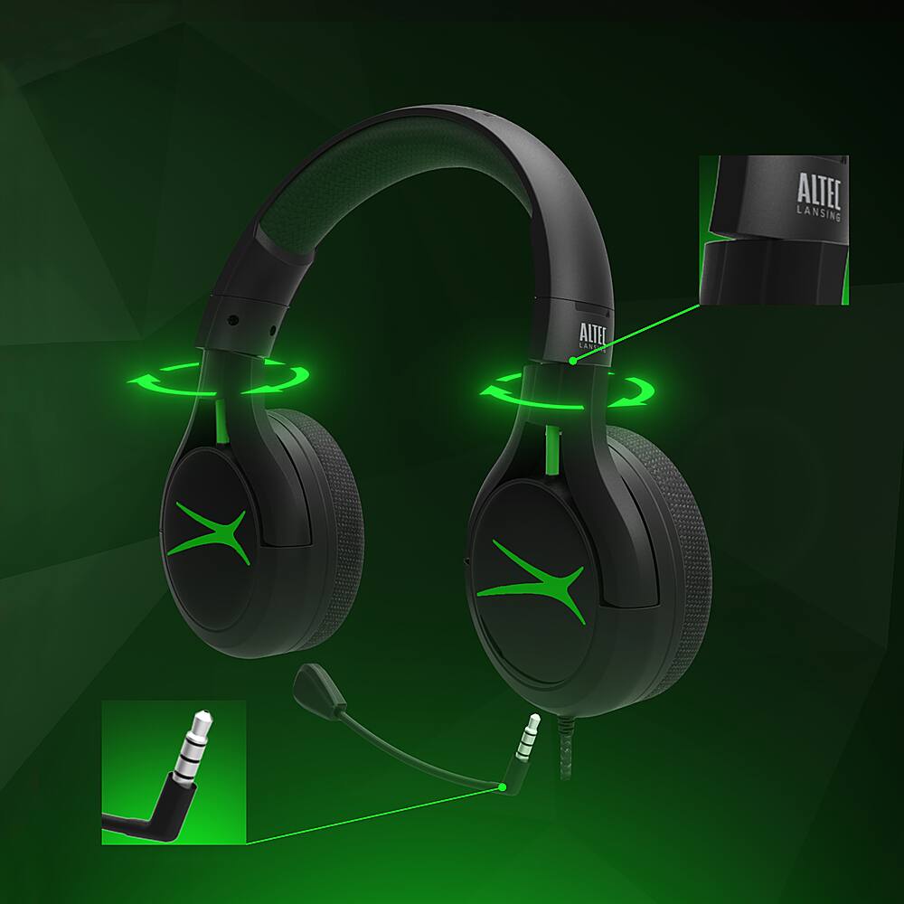 Best Buy: Altec Lansing AL6000 Wired Surround Sound Gaming Headset for ...