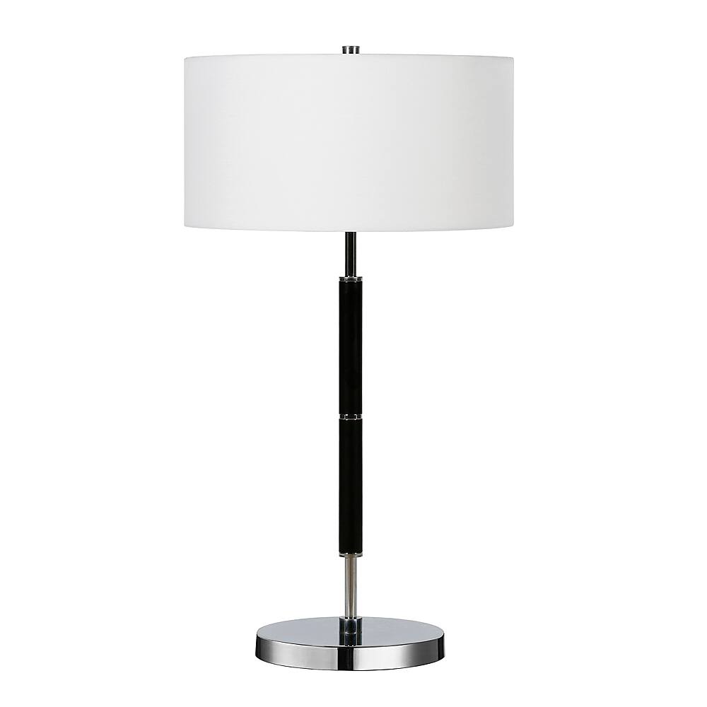 Best Buy: Camden&Wells Simone Table Lamp Black/Silver TL0321