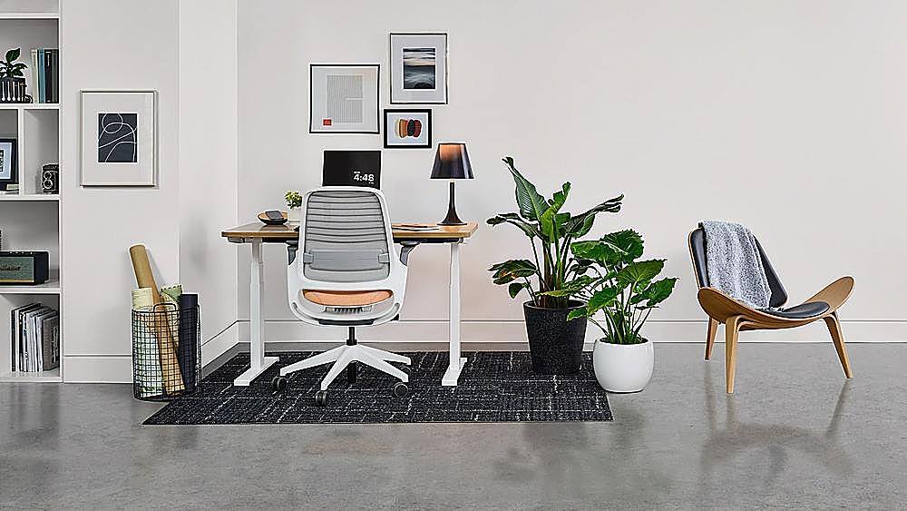 Customer Reviews: Steelcase Series 1 Chair with Black Frame Onyx ...