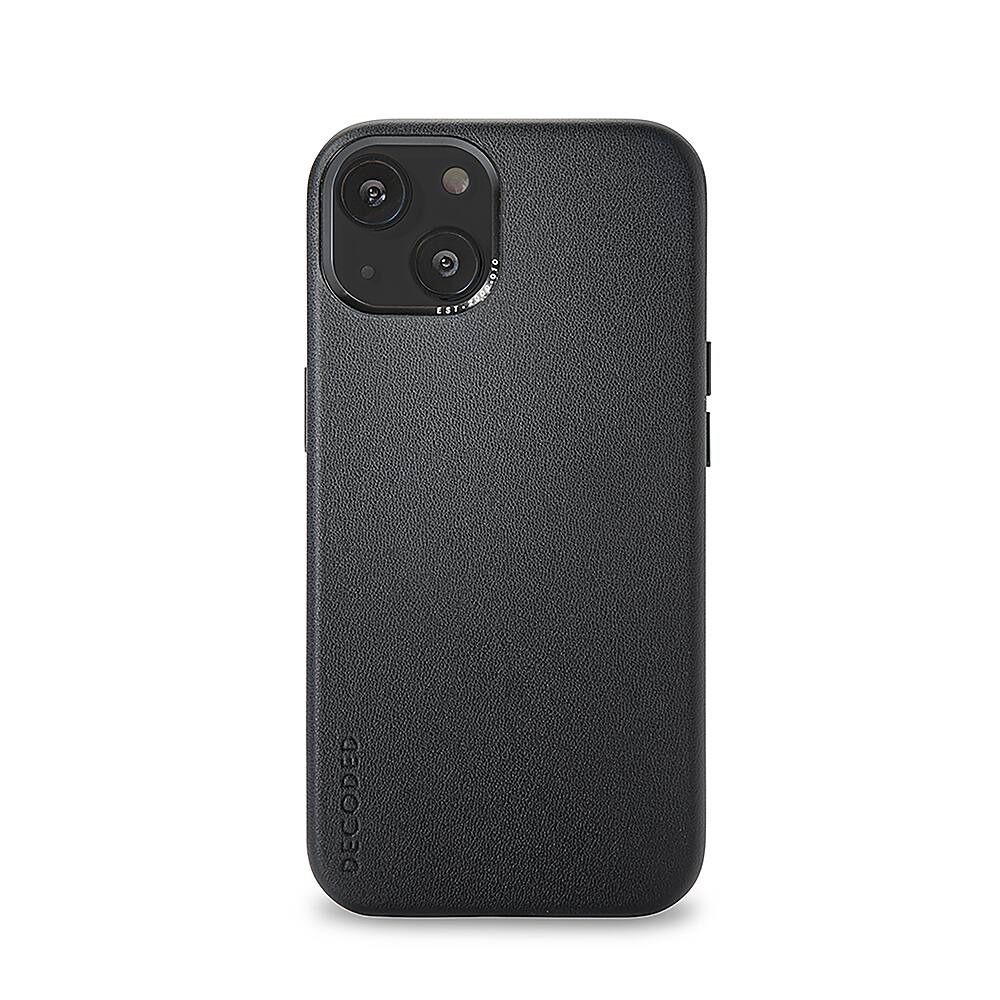 Best Buy: DECODED Hard Shell Back Cover for iPhone 13 Mini Black 56435BCW