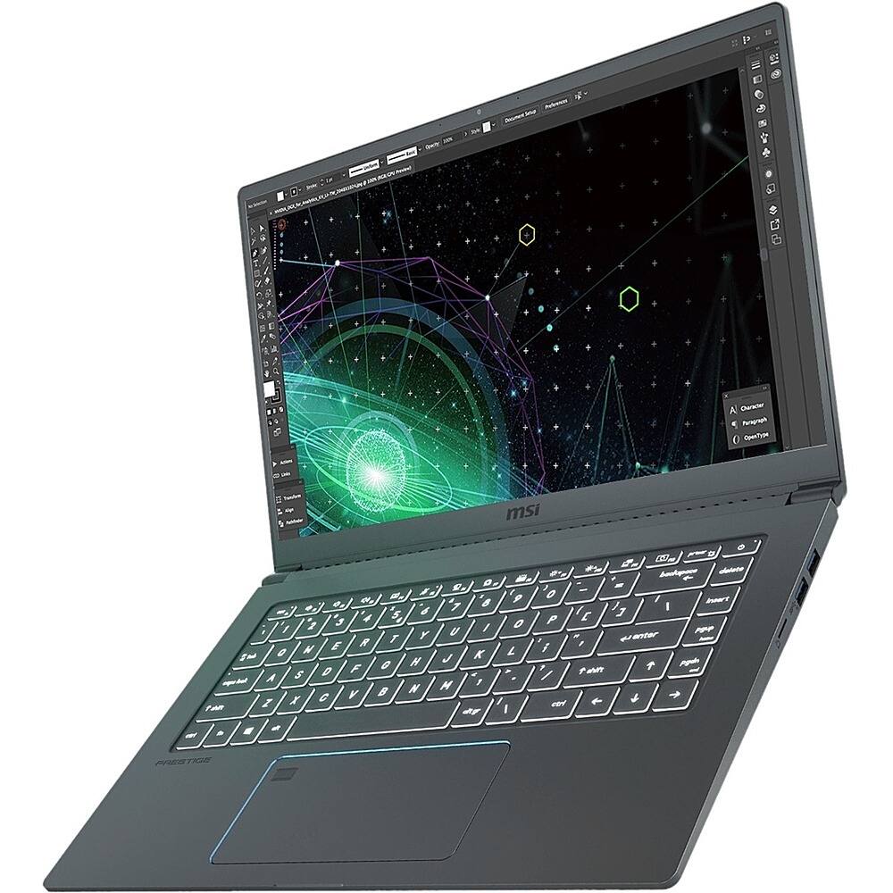 Best Buy MSI Prestige 15 15 6 Laptop Intel Core I7 16 GB Memory 