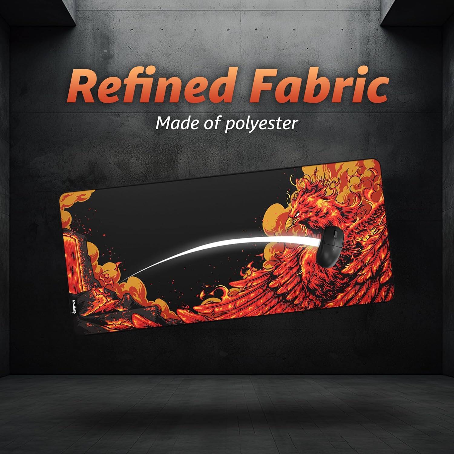 Hystar Extended Gaming Mouse Pad | XXXL 45" x 20" | 5mm Thick ...