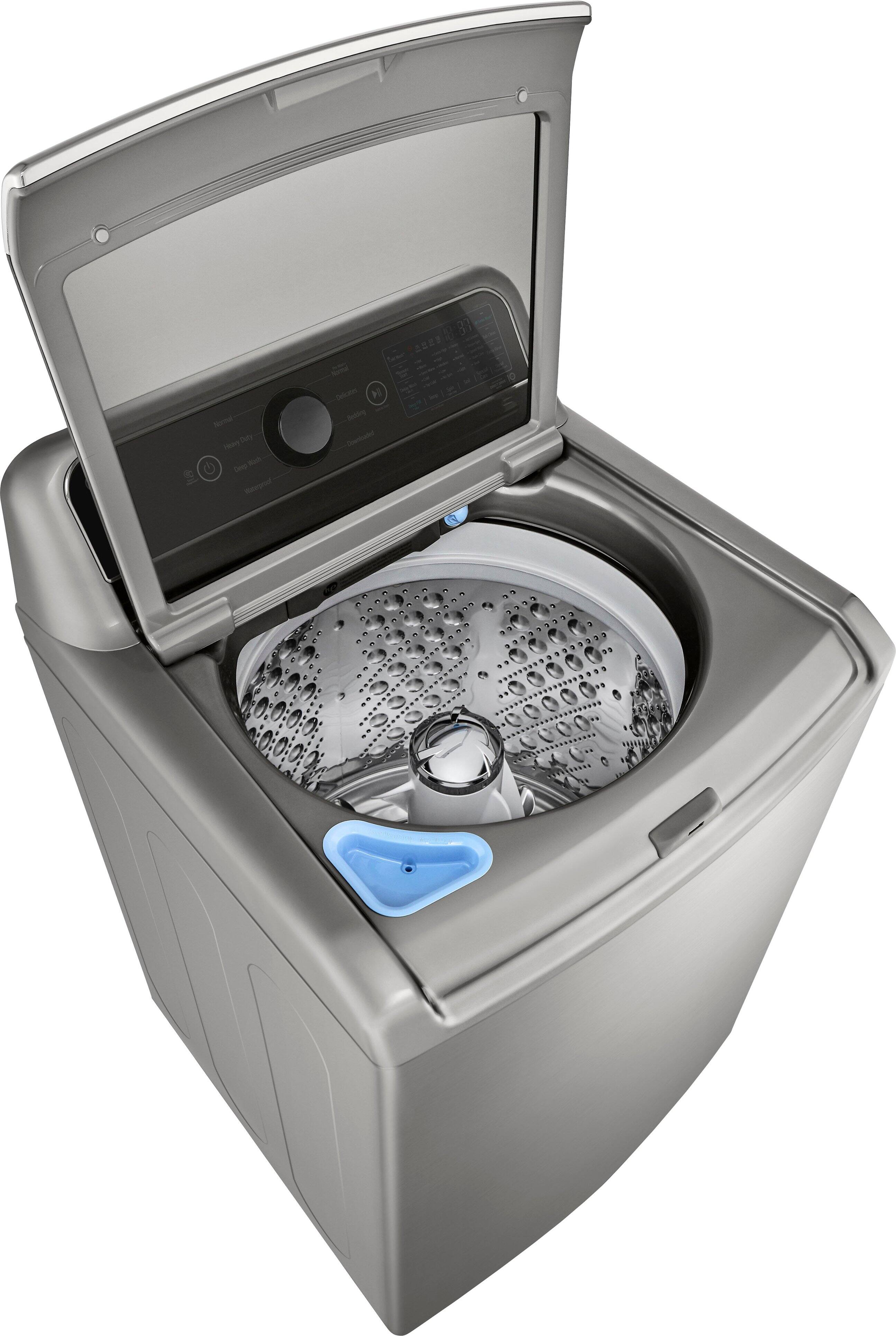LG 5.3 Cu. Ft. High Efficiency Smart Top Load Washer with 4 Way ...