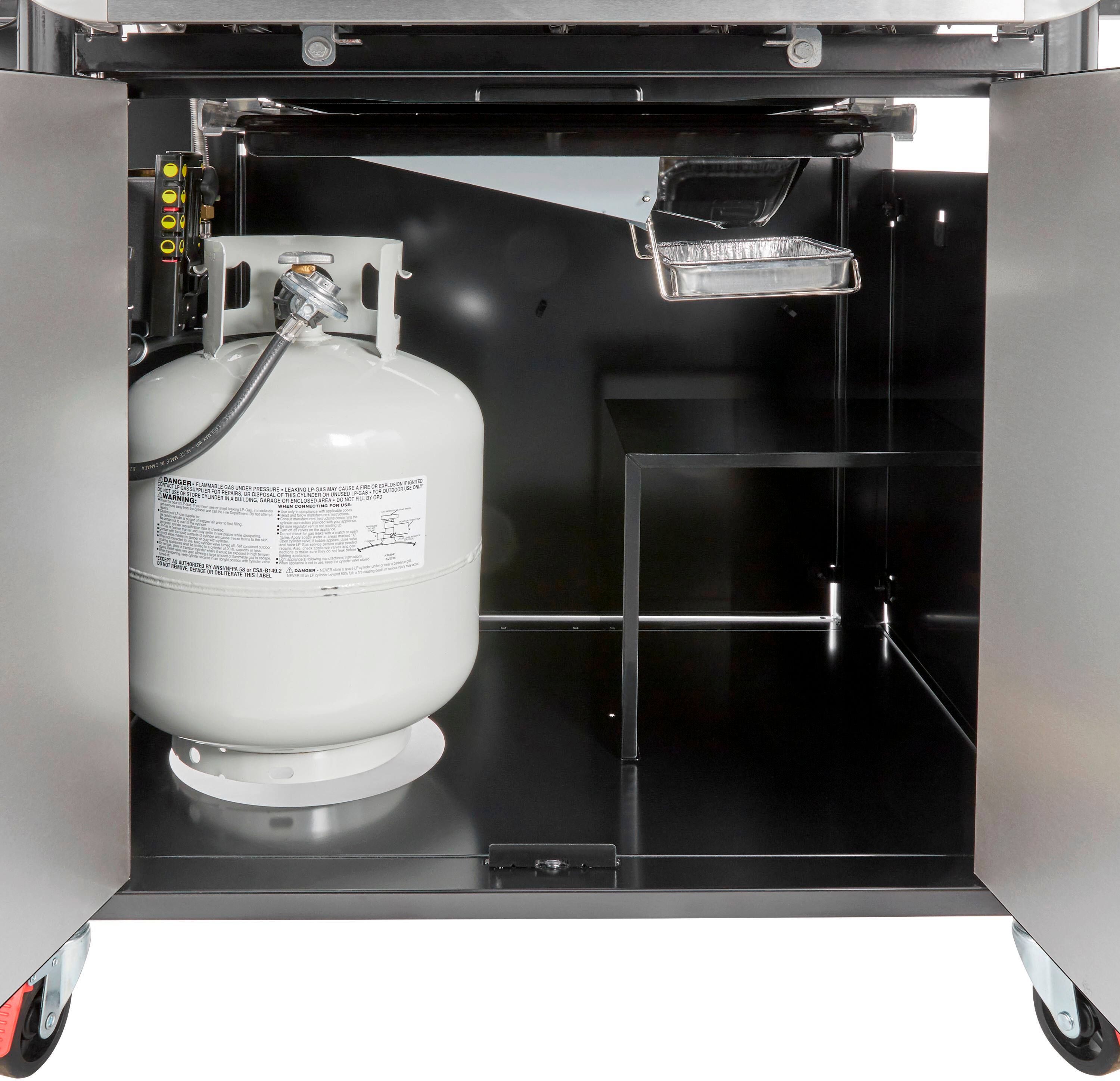 Best Buy: Weber Genesis Gas Grill SX-335 Propane Gas Grill Stainless ...