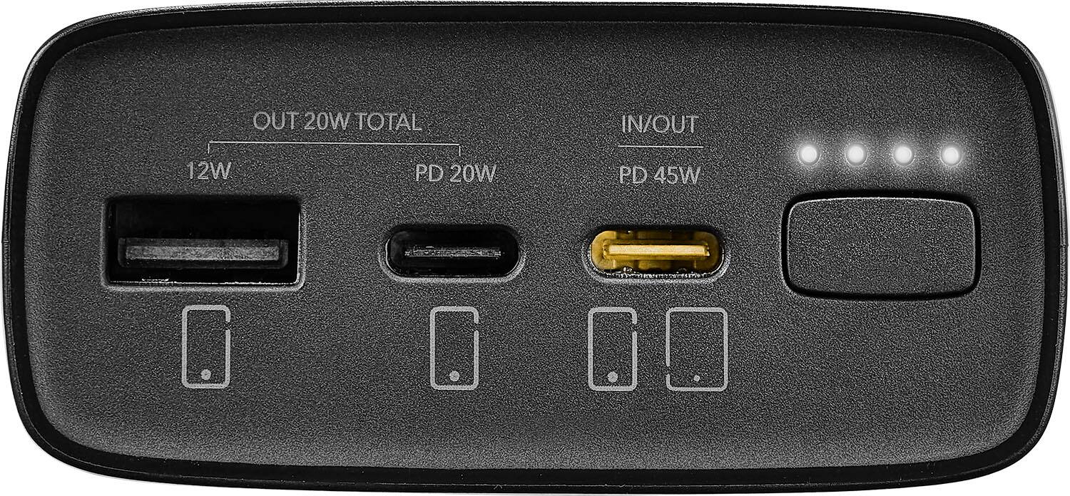 Best Buy: Insignia™ 20,000mAh Portable Charger for Laptops and Most USB ...