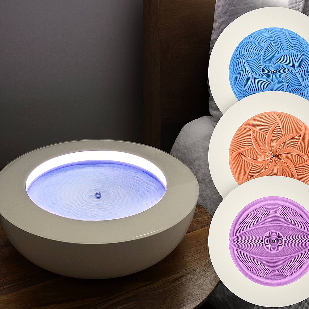 Homedics drift Meditation Sand Table 21” Cream ST-400-CE - Best Buy