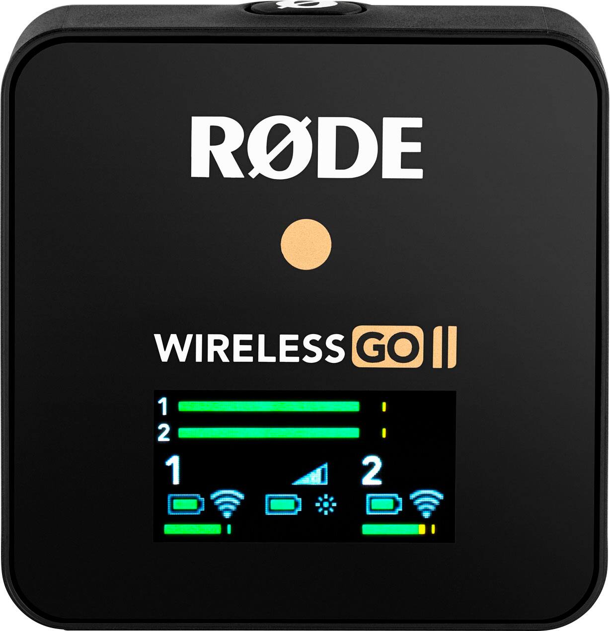 RØDE WIRELESS GO II Single Set Wireless Microphone System Black ...