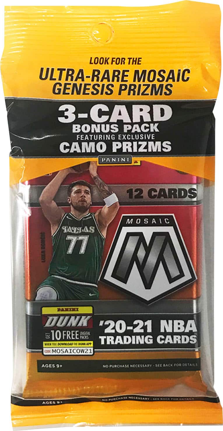 Customer Reviews: 2021 PANINI NBA Mosaic Basketball Multi Pack 971412 ...